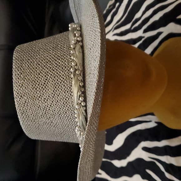 Accessories | Silver Fashion Hat | Poshmark